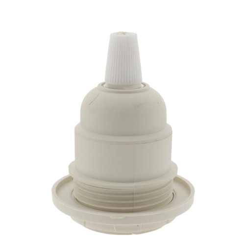 Art Deco Emporium | Ceiling Rose Cup in Bakelite with Applied Ivory Finish