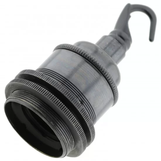 Art Deco Emporium | Traditional Edison Screw Bulb Holder (E27) with 2 ...