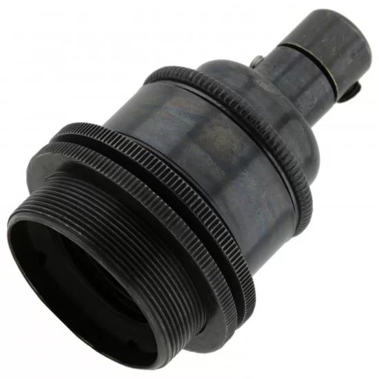 Art Deco Emporium | Traditional Edison Screw Bulb Holder (E27) with 2 ...