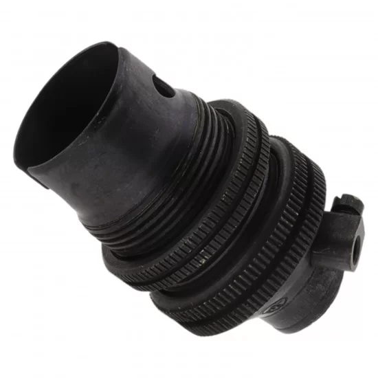 Art Deco Emporium | Lampholder B15 Dark Bronze with Shade Ring 10mm ...