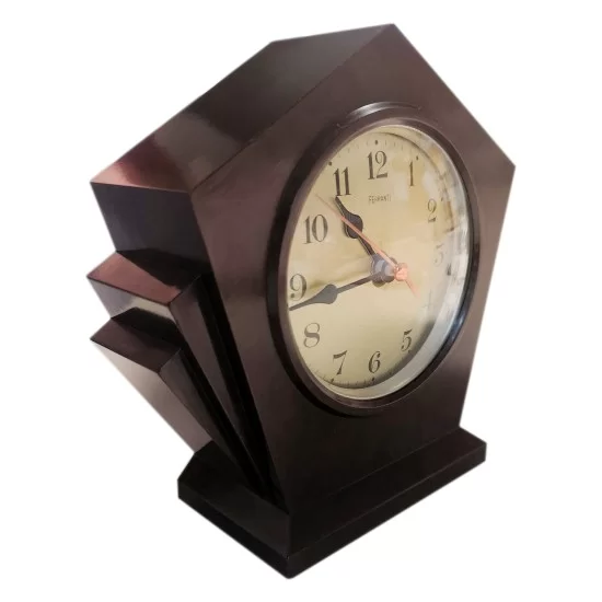 Vintage Ferranti Clock Model 3 Converted to Silent Quartz Battery Operation