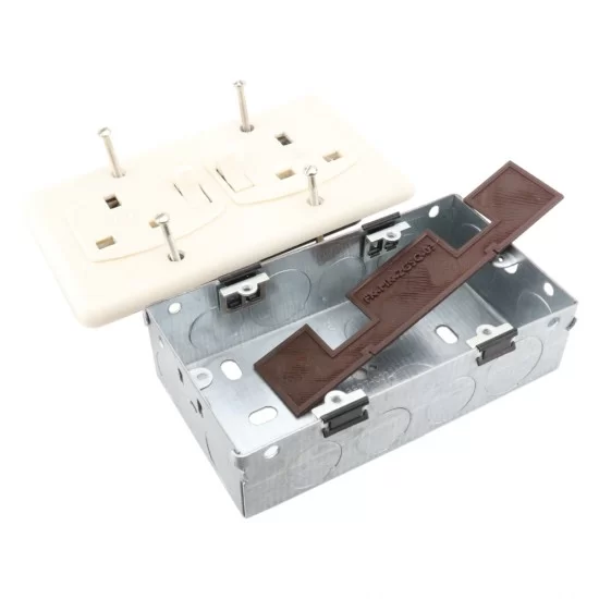 Art Deco Emporium | Vintage MK 4 Hole Socket or Switch Fitting Kit for ...