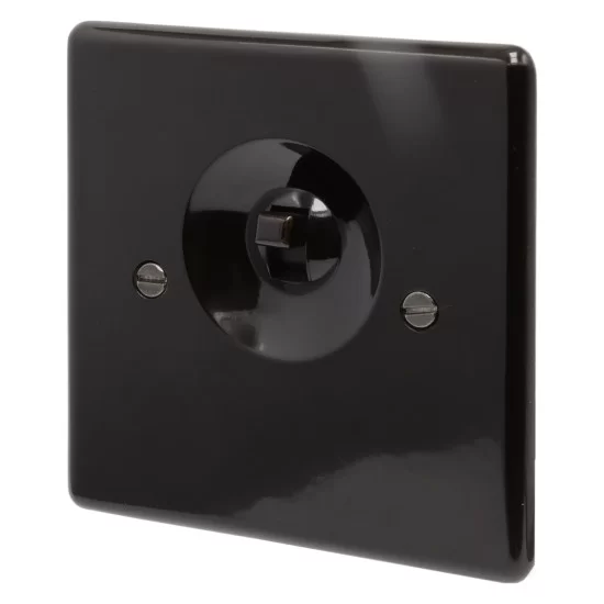 Genuine Rolls Switches Ltd Brown Bakelite Flat Panel Toggle Light ...