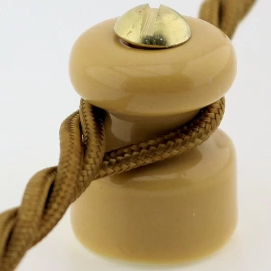 Art Deco Emporium | Porcelain Cable Management for 2 or 3 CoreTwisted ...