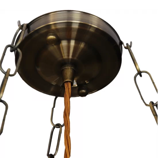 Art Deco Emporium | Medium 75mm Three Hook Ceiling Cup Ring