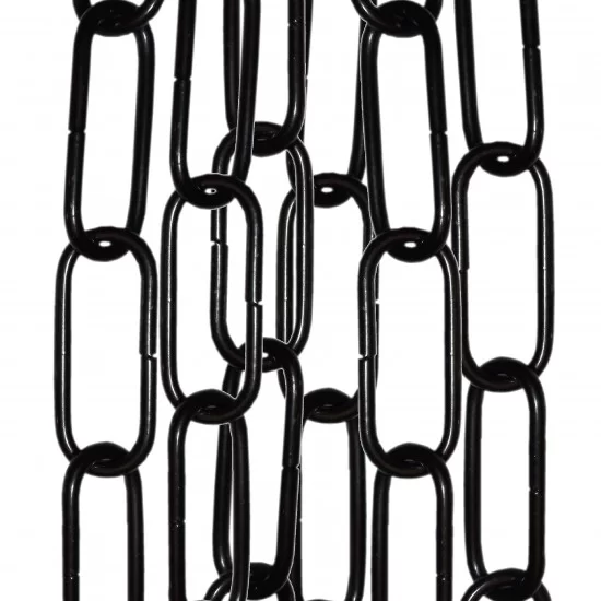 Art Deco Emporium | Standard Gauge Chain in Powder Black Finish, 50cm