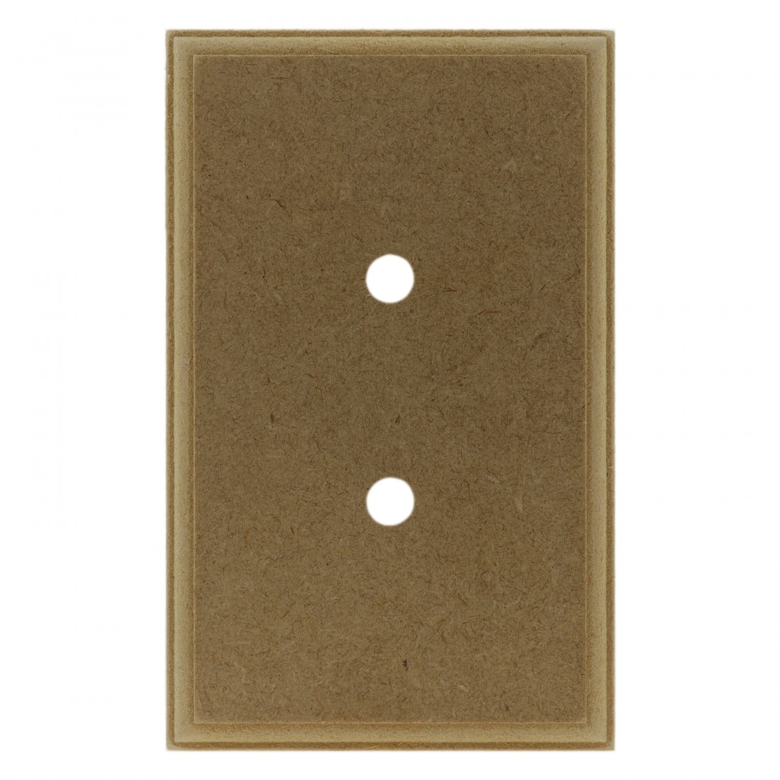 Art Deco Emporium | MDF Rectangle Switch Mount Pattress 2Gang