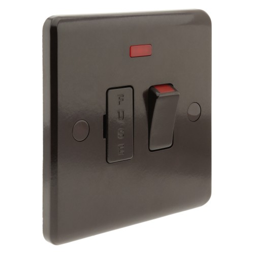 Buy eXalt brown plug sockets and switches from www.art-deco-emporium.co.uk
