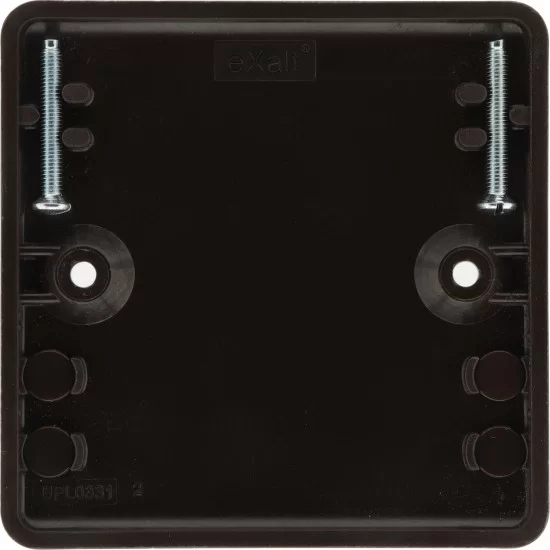 Art Deco Emporium | Dark Brown Blanking Plate -1 Gang