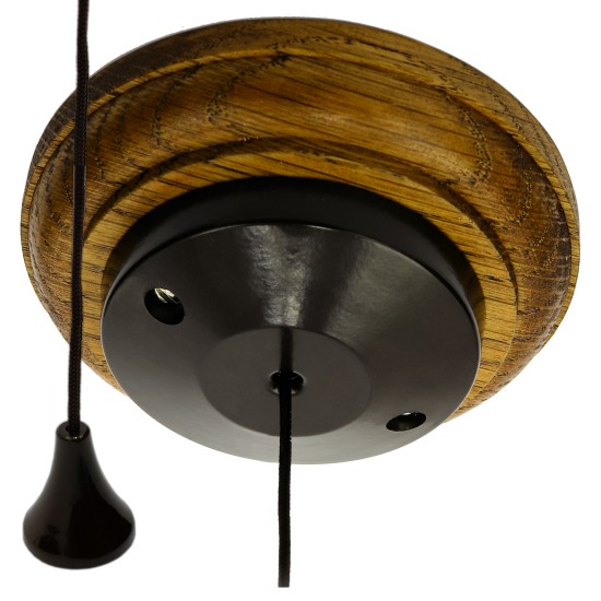 Bakelite and Oak Ceiling Pull Switch in Classical Period Styling and ...