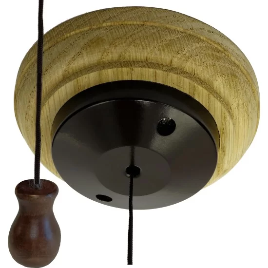 Bakelite and Oak Ceiling Pull Switch in Classical Period Styling and ...