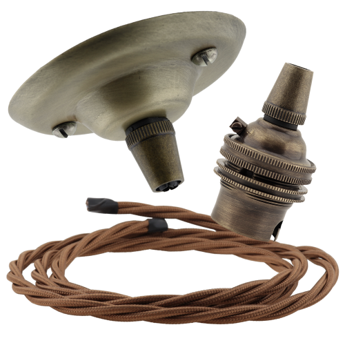 Buy Ceiling Pendant Kits and Sets from www.art-deco-emporium.co.uk