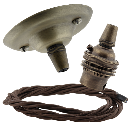 Buy Ceiling Pendant Kits and Sets from www.art-deco-emporium.co.uk