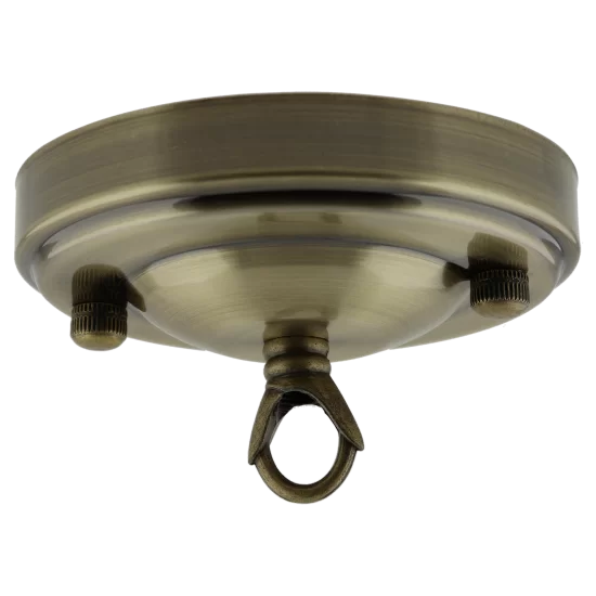 Art Deco Emporium | Large Ceiling Rose with Deco Style Loop in Antique ...