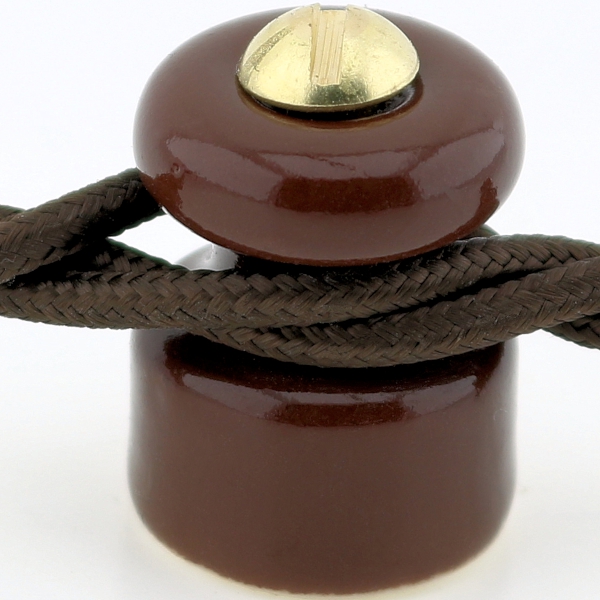 Art Deco Emporium | Porcelain Cable Management for 2 or 3 CoreTwisted ...